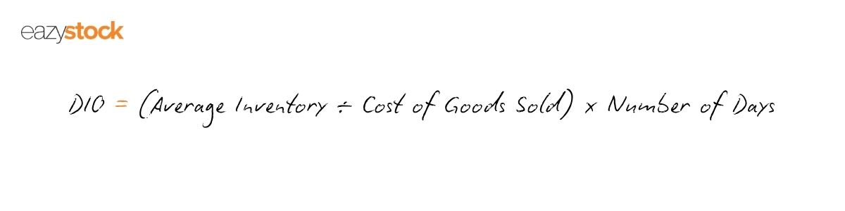 An introduction to Days Inventory Outstanding (DIO) | EazyStock